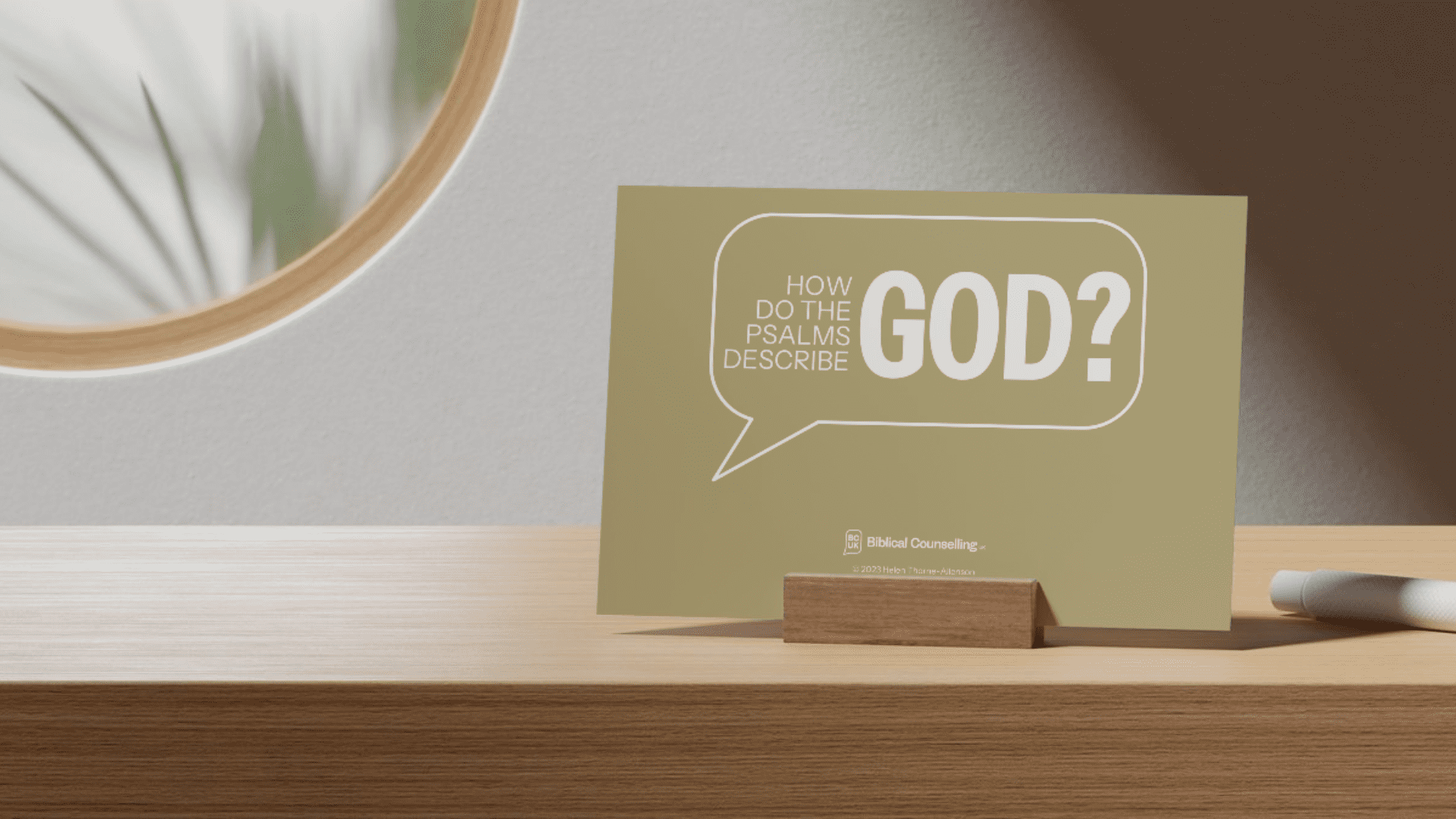 How do the Psalms describe God? - Biblical Counselling UK